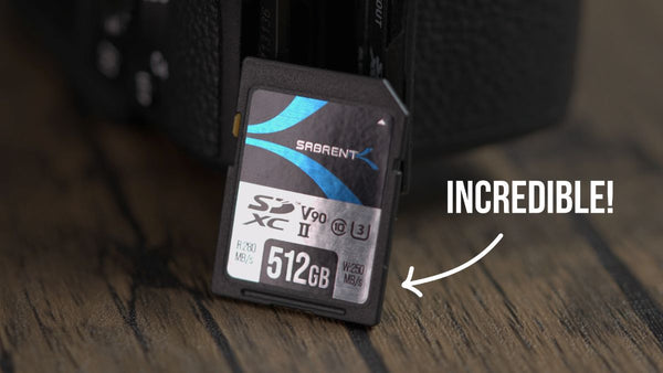 V90 UHS II SD Card Showcase | We Have Done It! - Sabrent