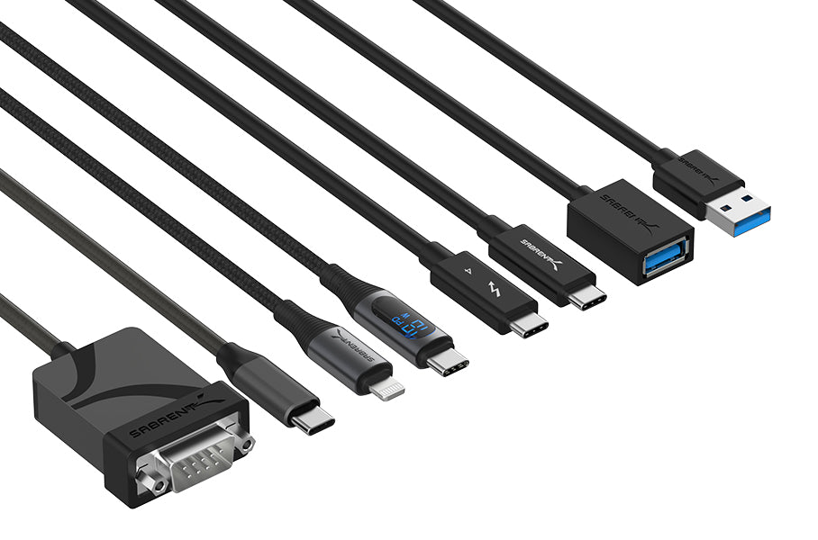 USB External Stereo 3D Sound Adapter | Black - Sabrent