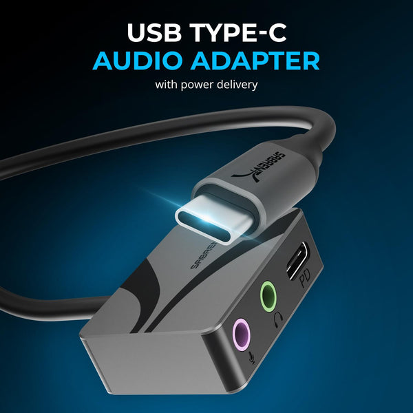 USB Type-C Audio Adapter - Sabrent