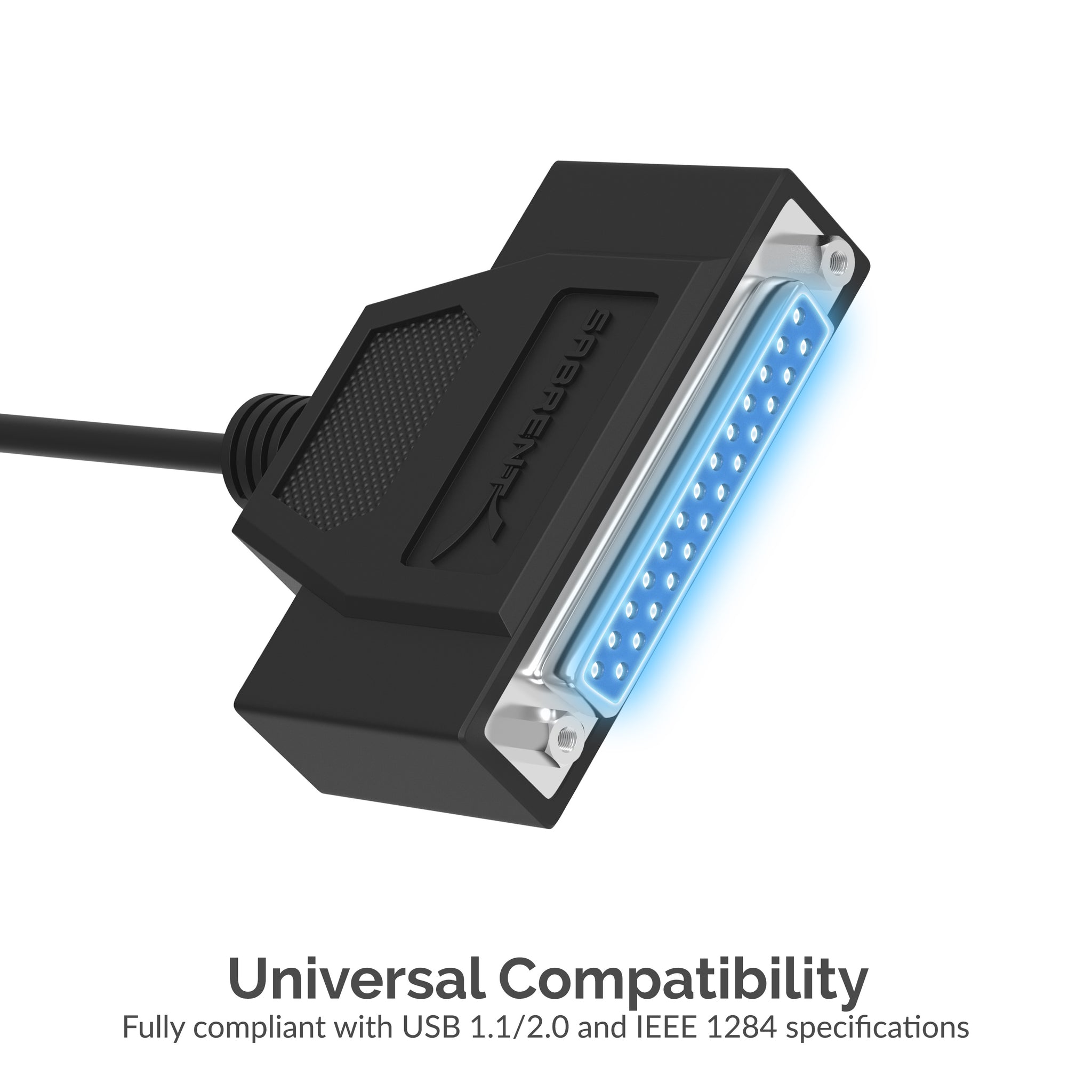 Bi-directional Printer Scanner Data Cable KENTEK 6ft DB25 Parallel ...