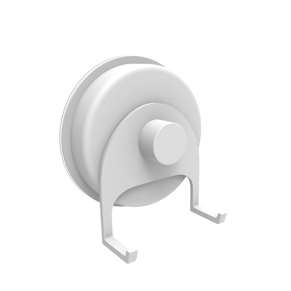 Power Lock Suction Cup Hook [Duel] White - Sabrent